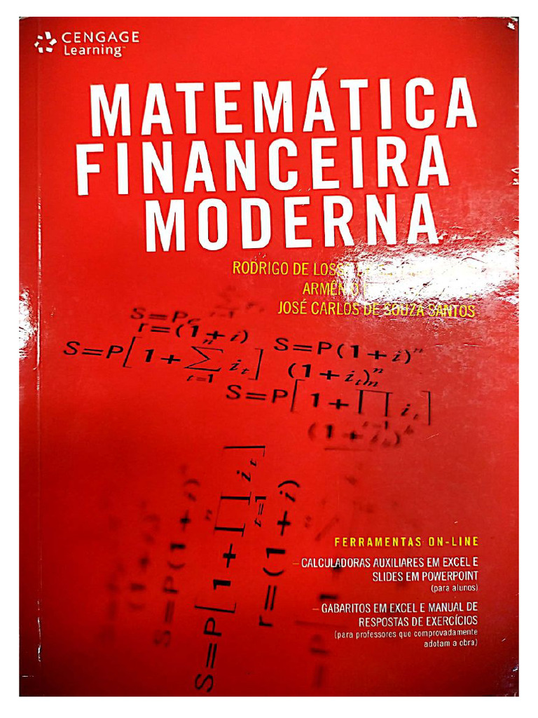 Matemática Financeira Moderna by Rodrigo de Losso José Carlos de Souza ...