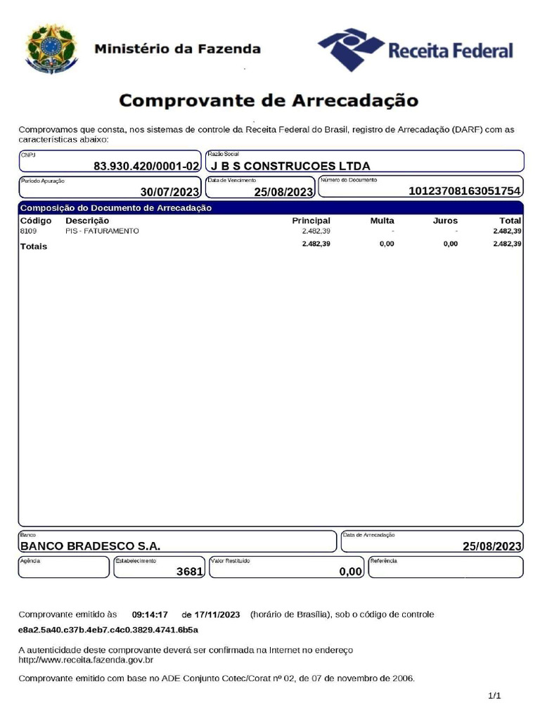 Compar Rec Darf S | PDF