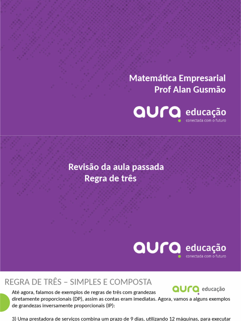 Aula - 4 - Juros Simples e Compostos | PDF | Juros | Dinheiro