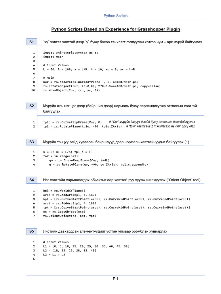 Python Scripts | PDF