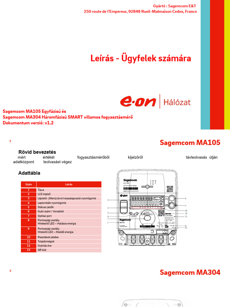 Sagemcom MA105 MA304 V20 | PDF