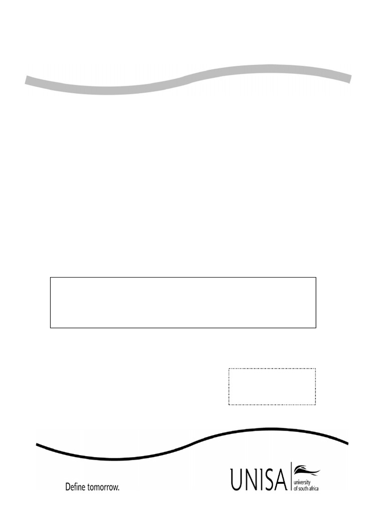 CIC2601 Tutorial Letter 101 | PDF | Educational Technology | Turnitin