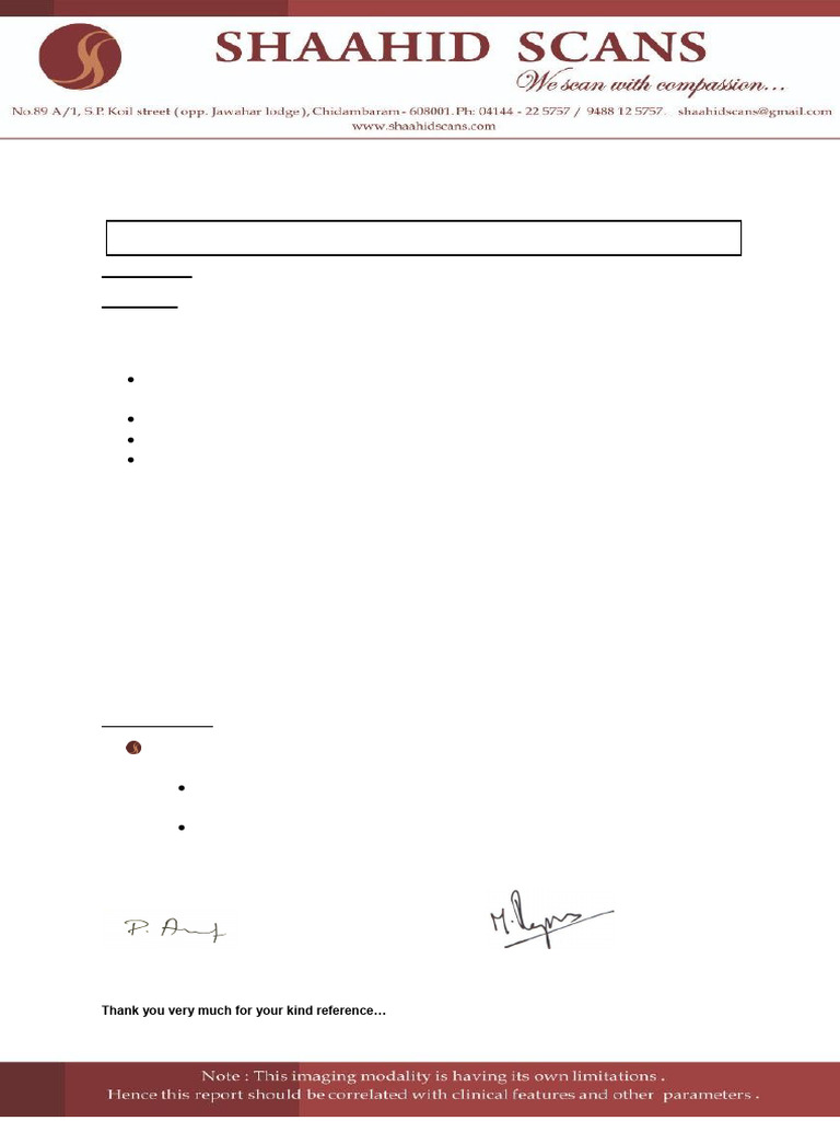 Vasugi Mri Fistulogram Female | PDF