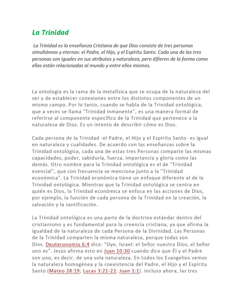 7,8 Trinidad | PDF | Trinidad | Ontología
