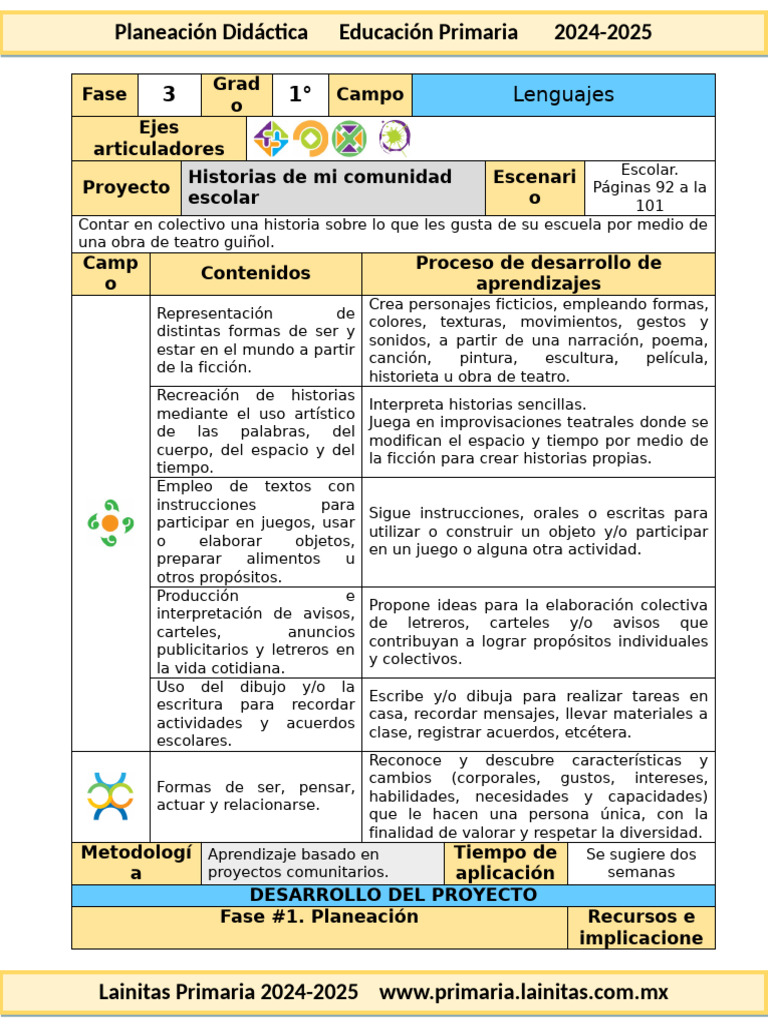 1øejanfebrero - 07 Historias de Mi Comunidad Escolar (2024-2025) | PDF ...