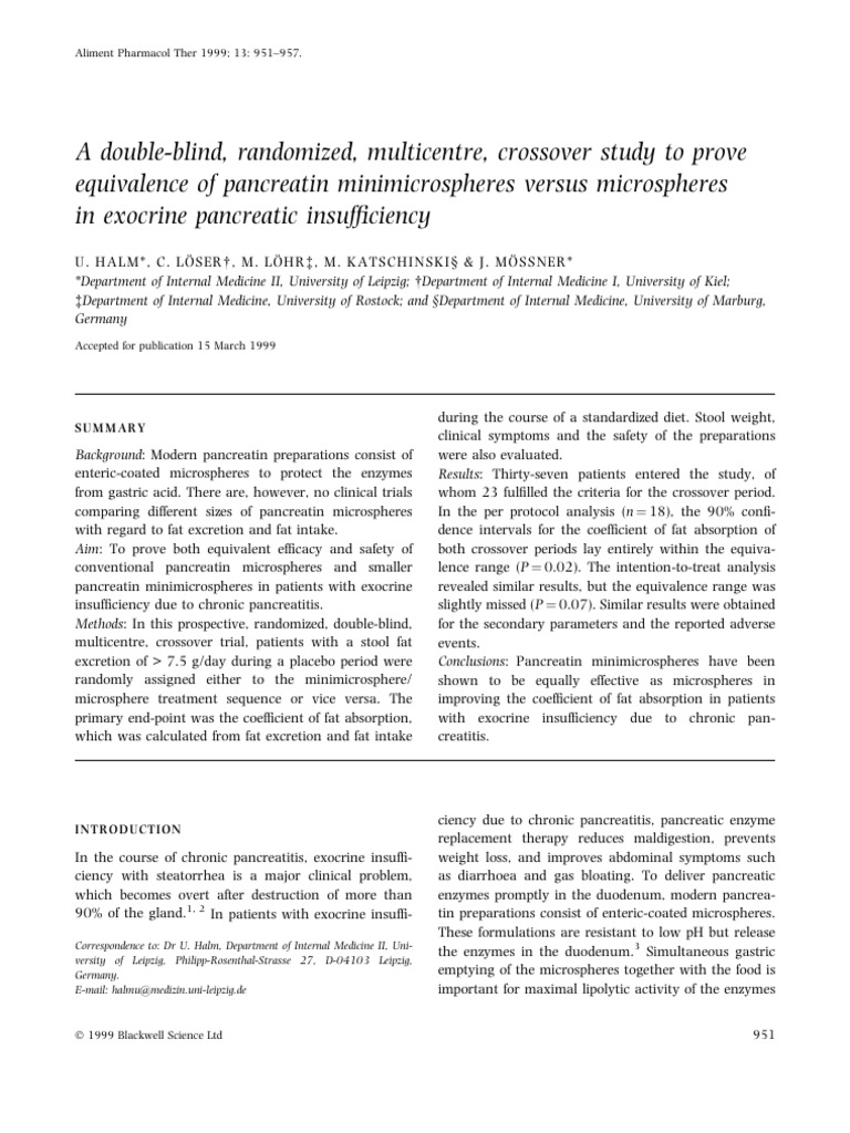 Aliment Pharmacol Ther - 2001 - Halm - A Double Blind Randomized ...