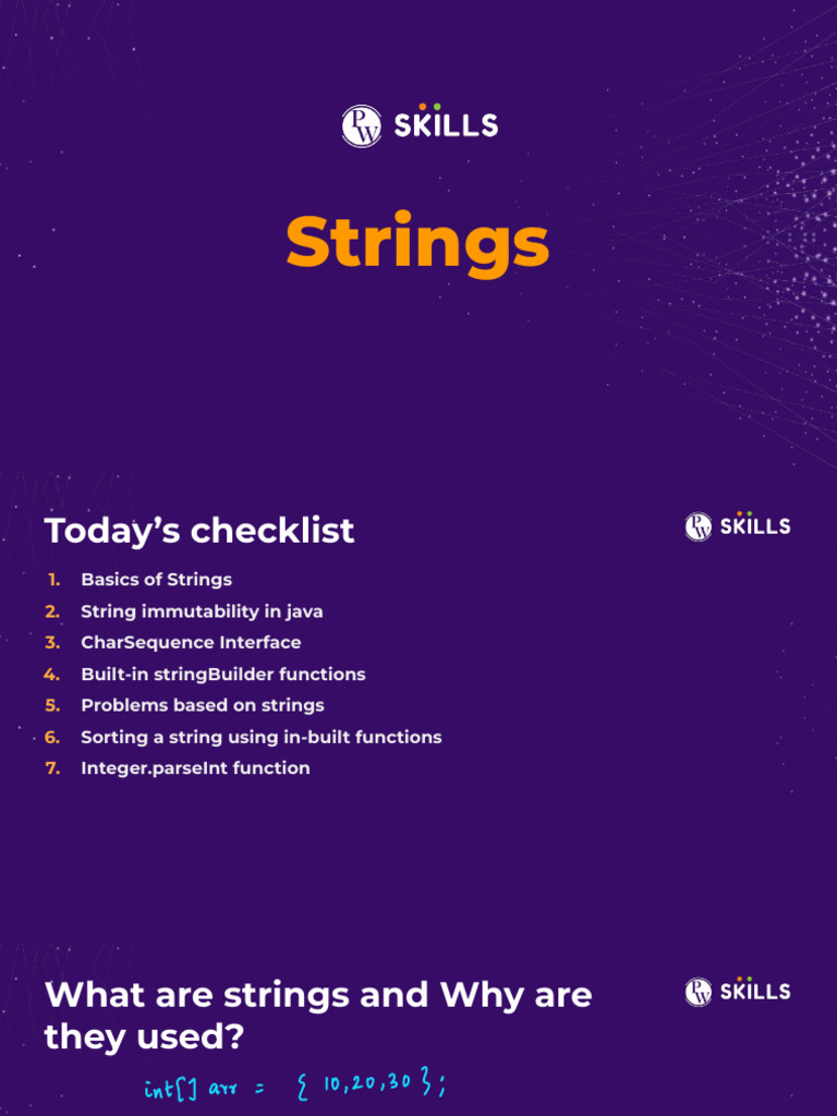 Convert Int Input To String (Lec Resource) | PDF | String (Computer Science) | Theoretical ...