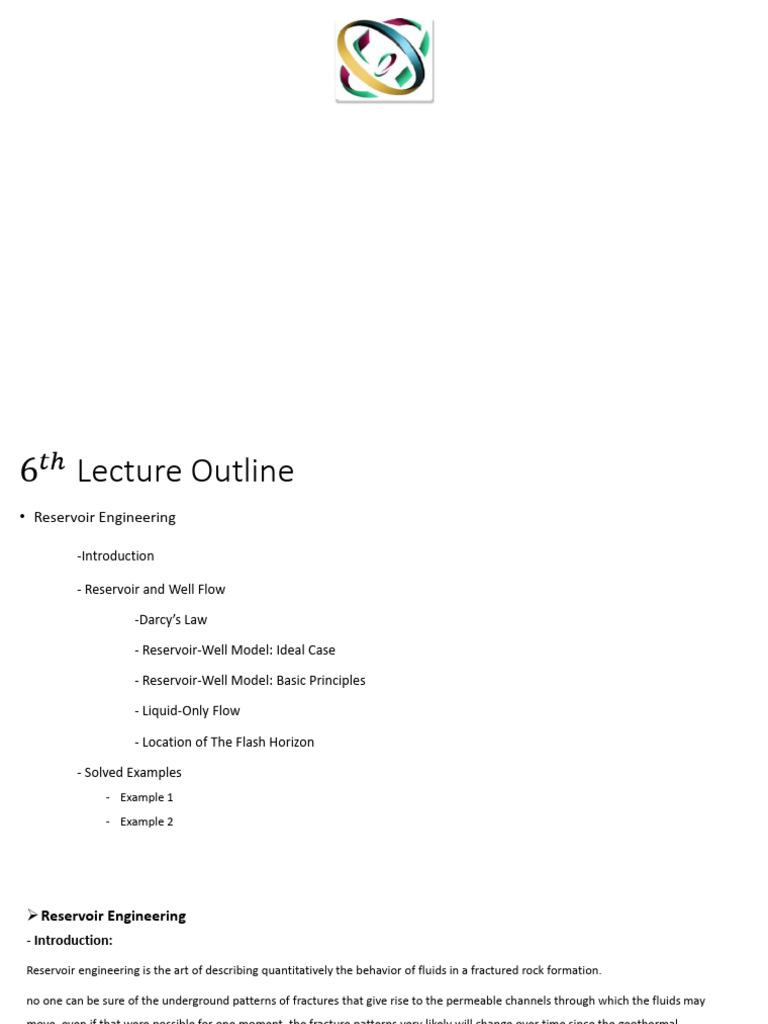 Geothermal Reservoir Engineering Basics | PDF | Fluid Dynamics | Pressure