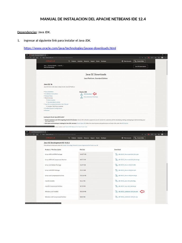 Manual Apache Netbeens IDE 12.4 (1) | PDF
