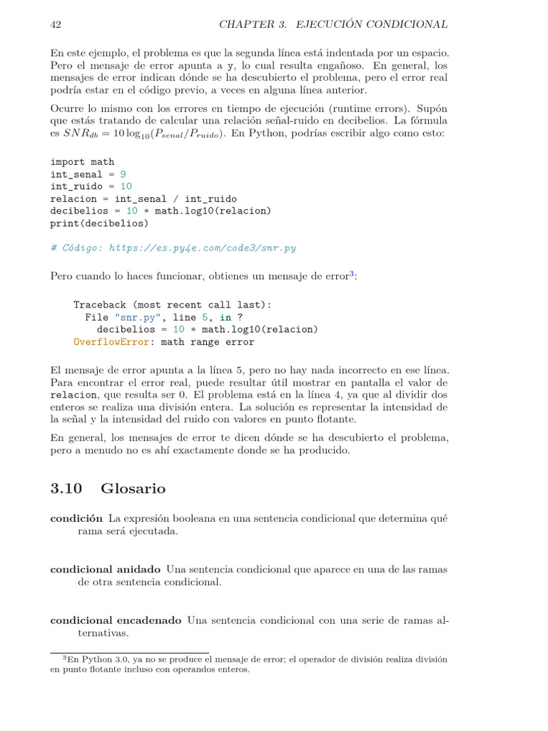 Glosario 3 | PDF | Python (lenguaje de programación) | Matemáticas Aplicadas