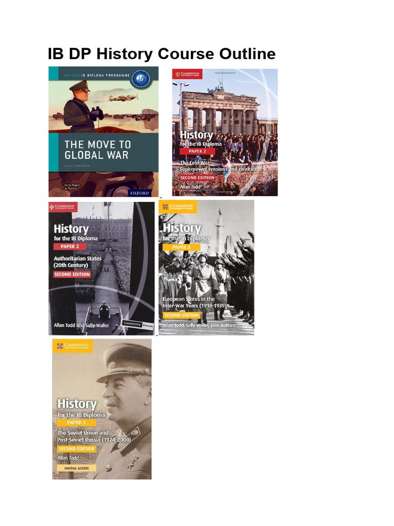 IB DP History Course Outline | PDF | Soviet Union | World Politics