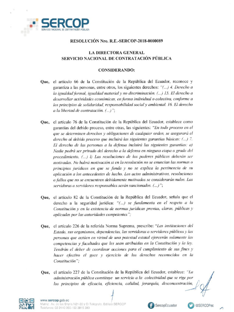 RE-SERCOP-2018-0000089 | PDF