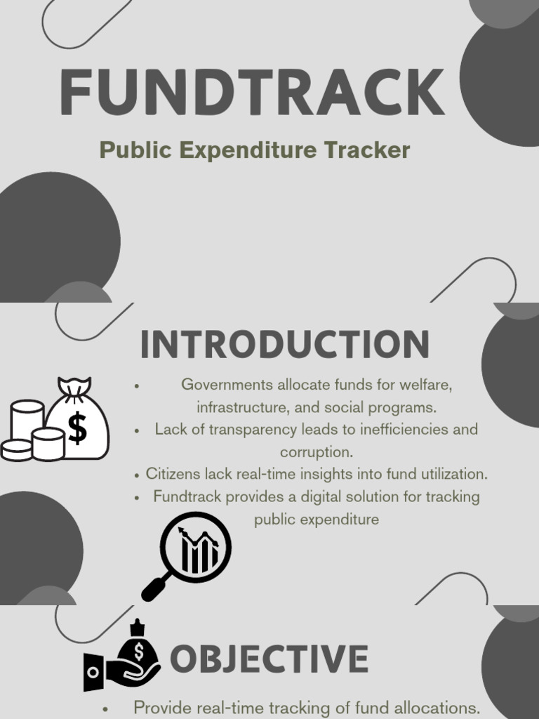 Real-Time Public Fund Tracking Solution | PDF