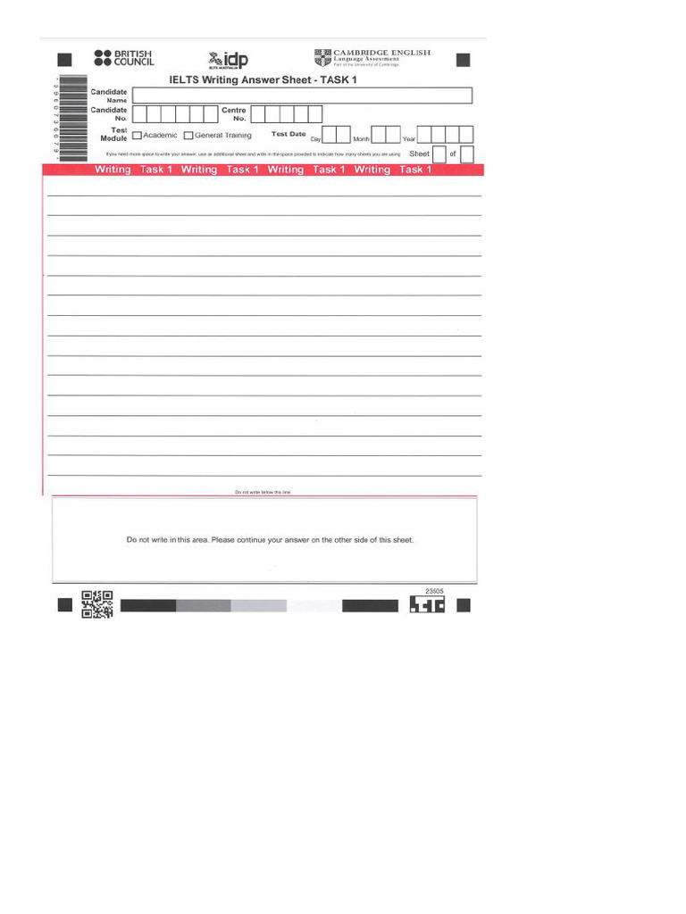 Writing Answer Sheet Task 1-1.JPG | PDF