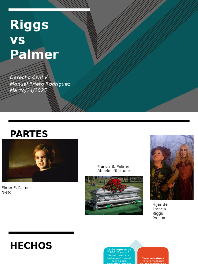 Riggs | PDF | Herencia | Crímenes