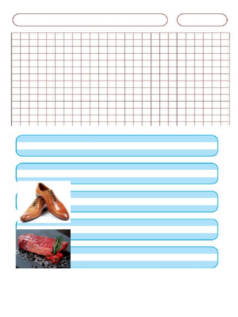 Fomato Hojas Cuadriculadas y Triple Renglon | PDF