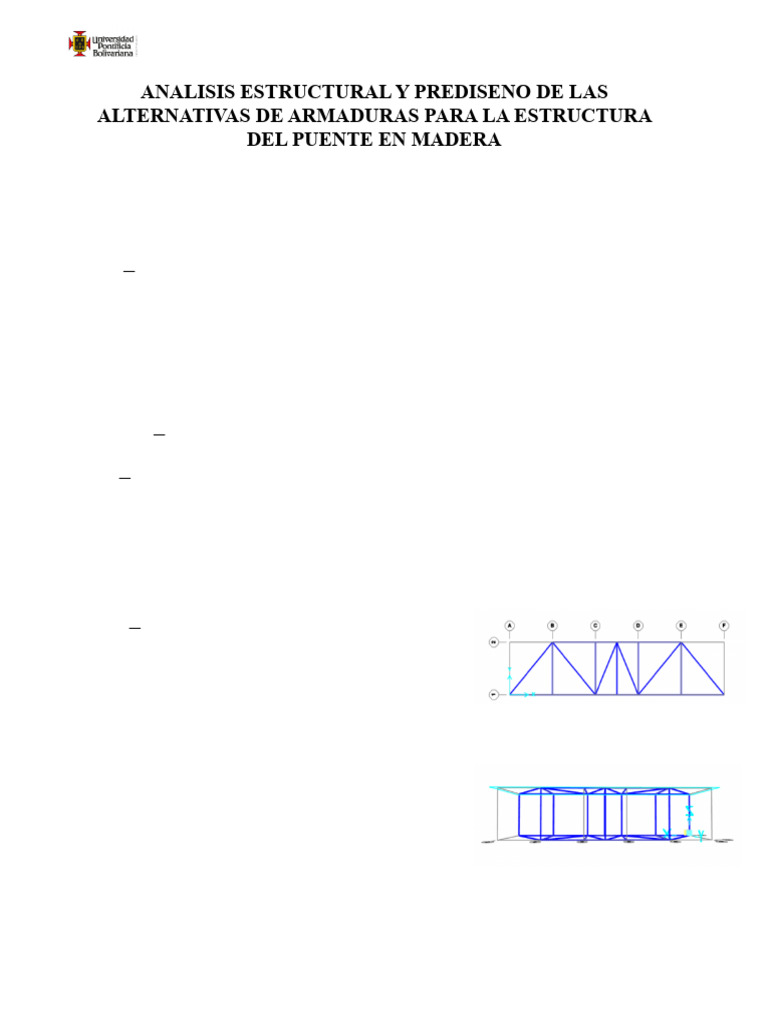 Informe 3 Proyecto | PDF | Braguero | Rigidez
