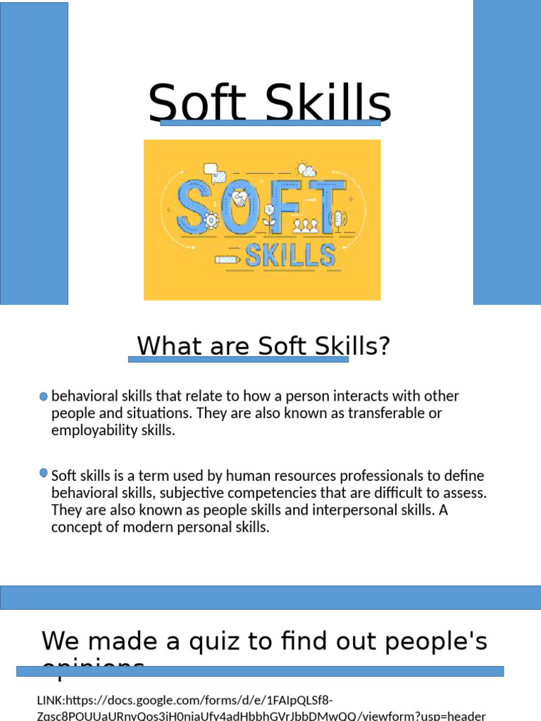 Soft Skills | PDF