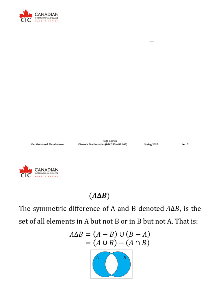 Discrete Mathematics Lecture 2 Overview | PDF | If And Only If ...
