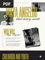Maya Angelou Life Quiz | PDF | Maya Angelou
