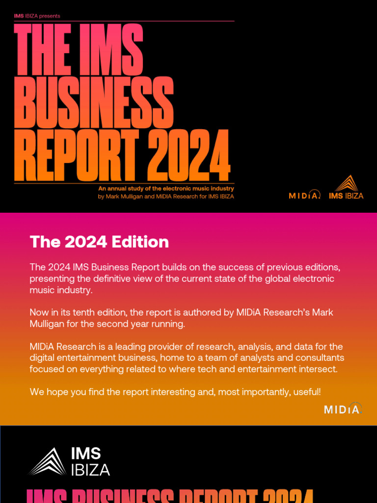 IMS Business Report 2024 - FINAL | PDF | Musical Subgenres | Popular Music