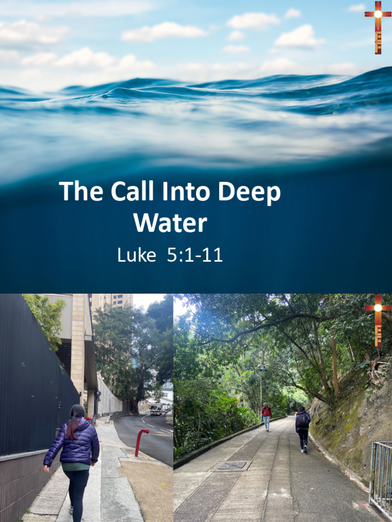 The Call Into Deep Water | PDF | Jesus | Saint Peter