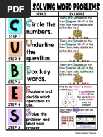 CUBES Problem Solving Strategy Guide | PDF