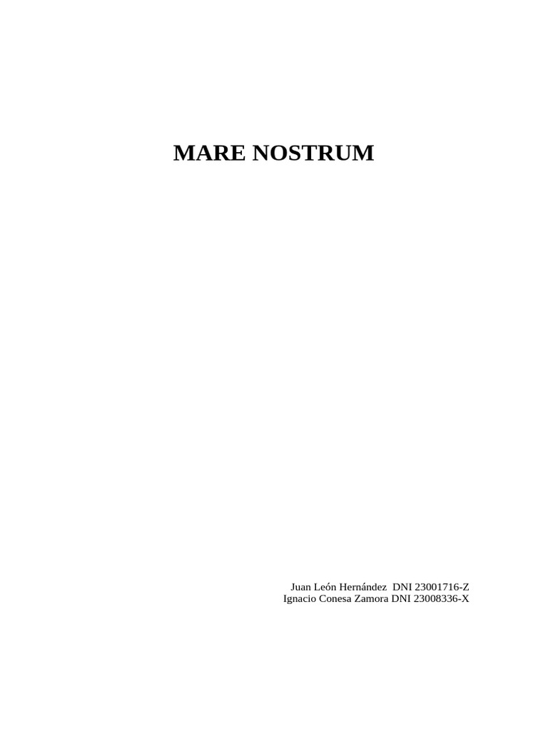 Mare Nostrum | PDF | Babilonia | Asiria