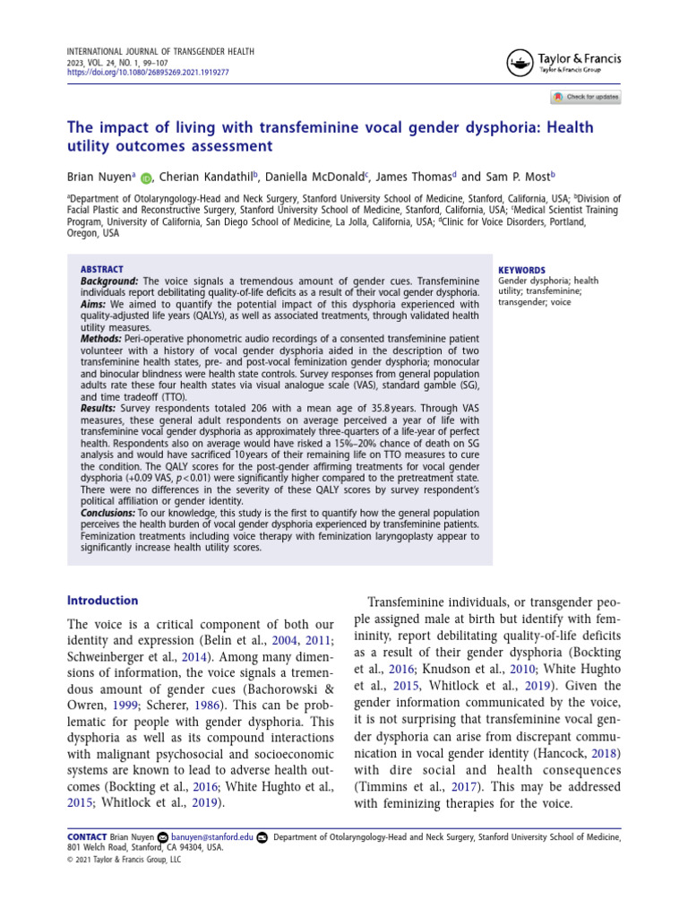 5_VIP_2023_Nuyen_The Impact of Living With Transfeminine Vocal Gender Dysphoria Health Utility ...