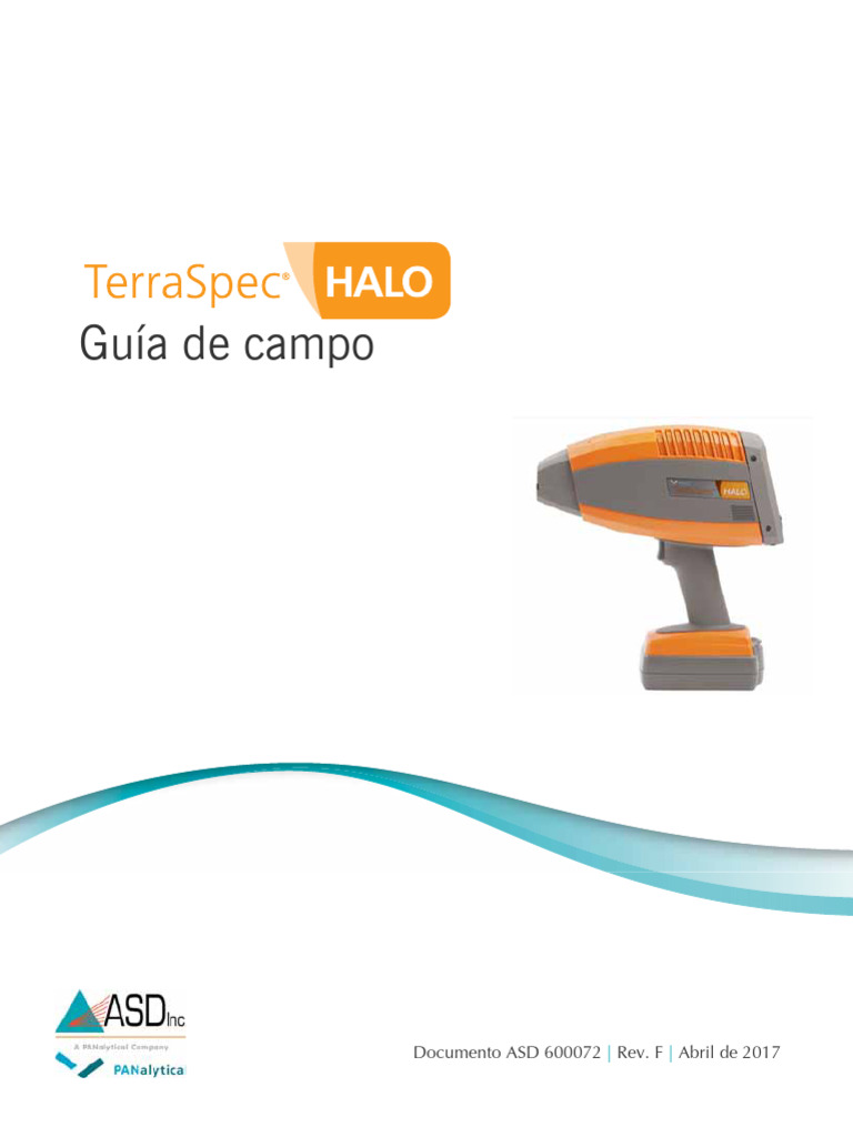 TerraSpec HALO Field Guide SP-RevF (003) - Original File | PDF | USB ...