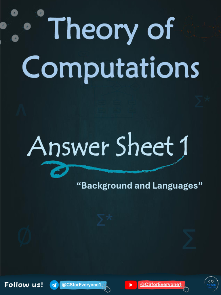 Theory Sheet1 1 Pdf String Computer Science Formalism Deductive