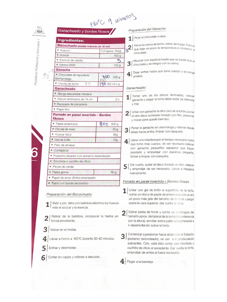 Ganacheado y Bordes Filosos | PDF