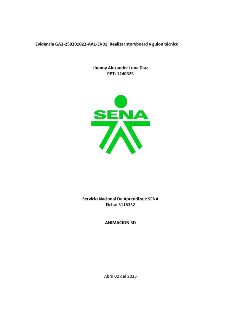 Realizar Storyboard y Guion Técnico | PDF