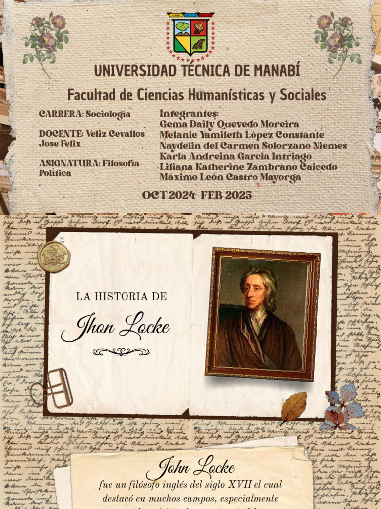 La Historia de Jhon Locke | PDF