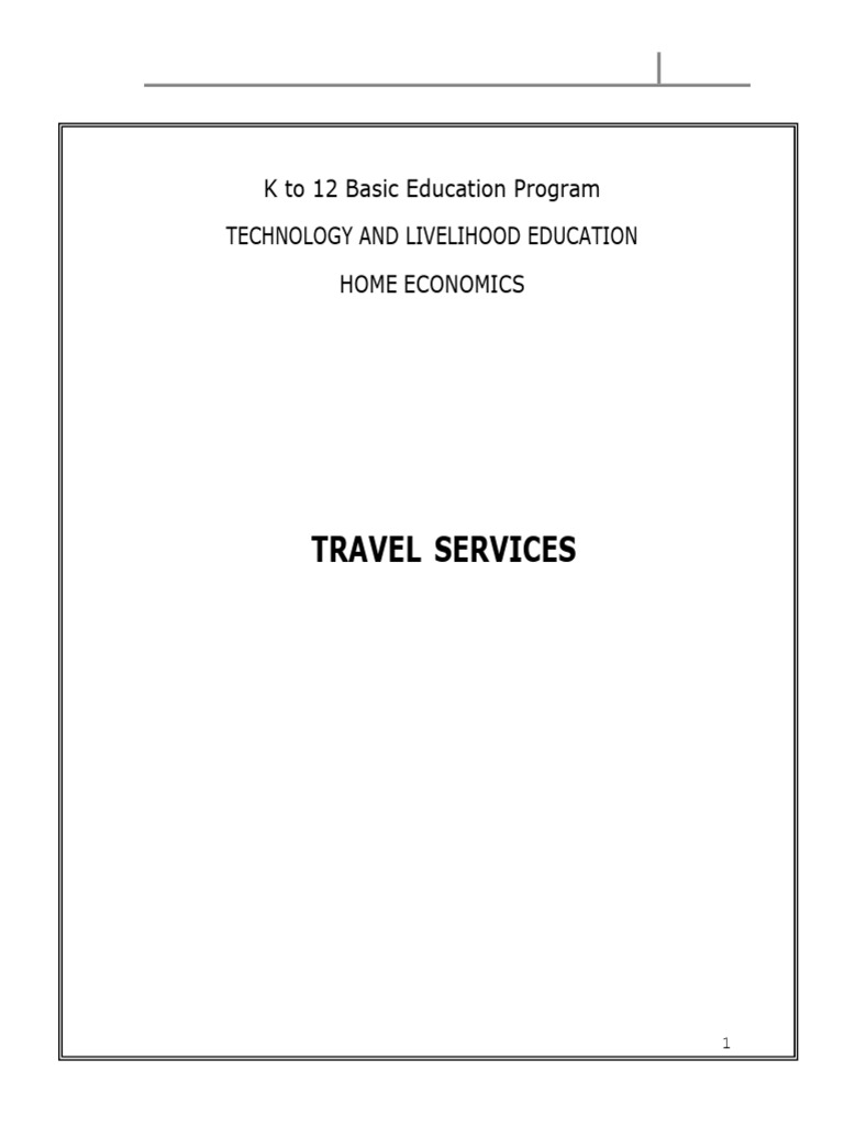 TLE-HE-TRAVEL-SERVICES-Q4 | PDF | Bar (Establishment) | Restaurants
