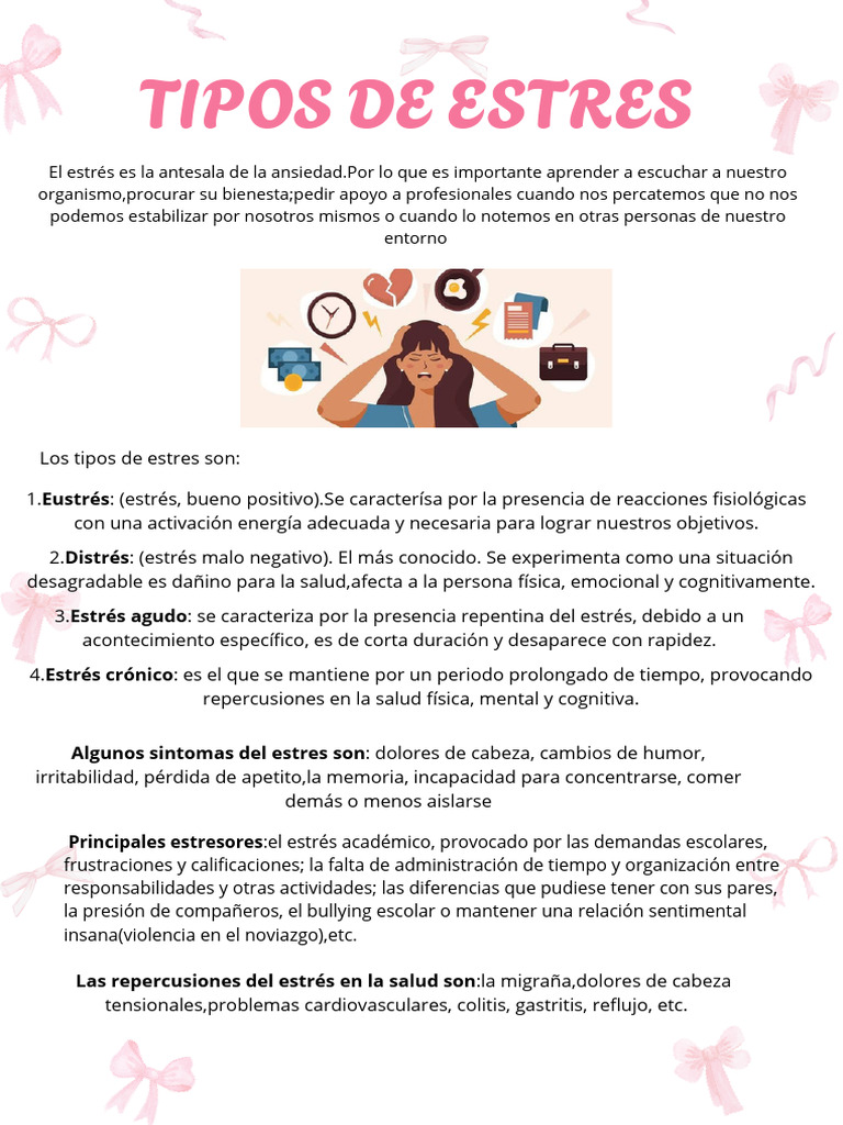 Tipos de Estres PDF | PDF