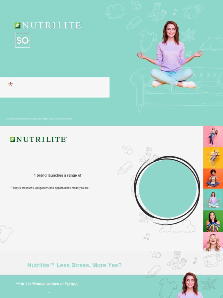 Nutrilite - Catalogo Da Linha Completa - Valores Nutricionais | PDF | Dietary Supplements | Vitamin
