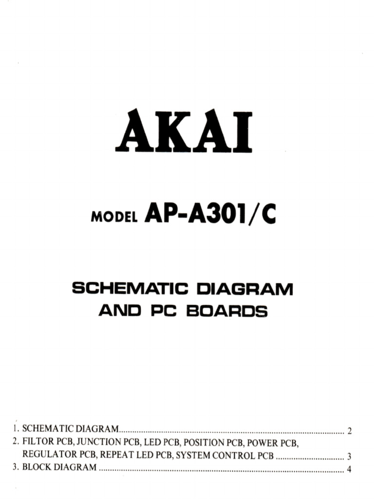 AKAI-AP-A301 | PDF