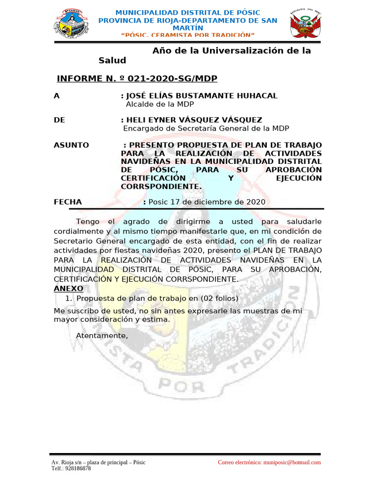 021 Plan Ded Navidad | PDF