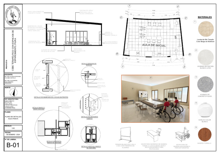 Detalle Aula A1 | PDF