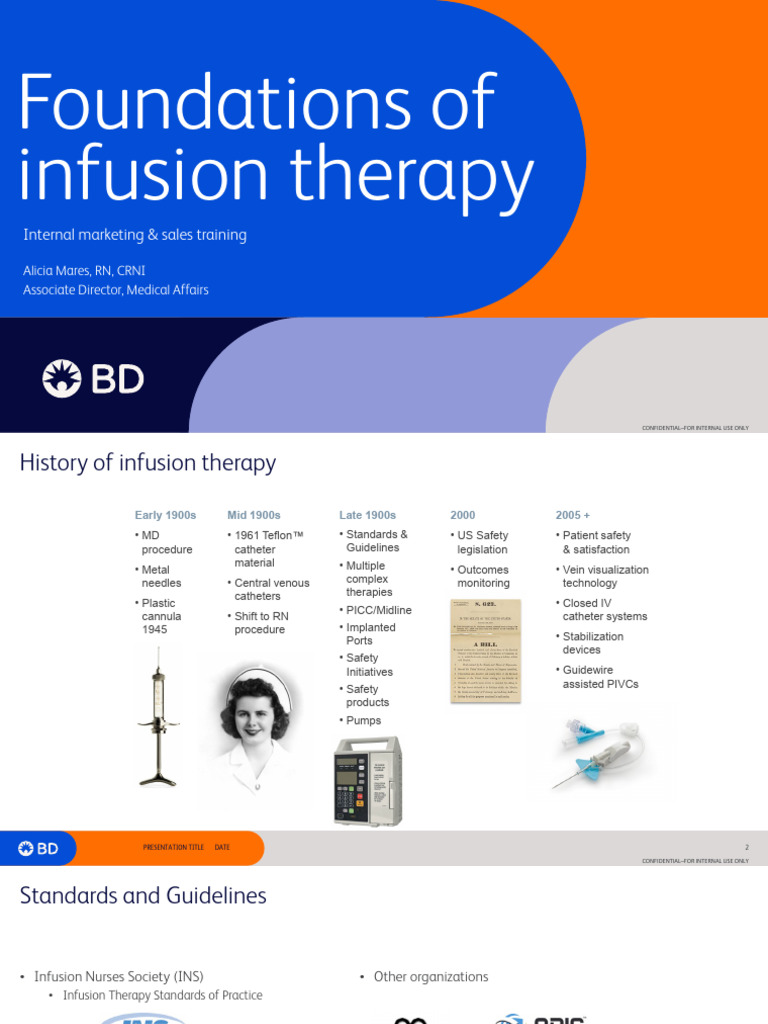 Foundations of Infusion Therapy | PDF | Intravenous Therapy | Blood Vessel