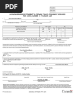 IRCC IMM 5744 Consent Form Guide | PDF | Privacy | Personally ...