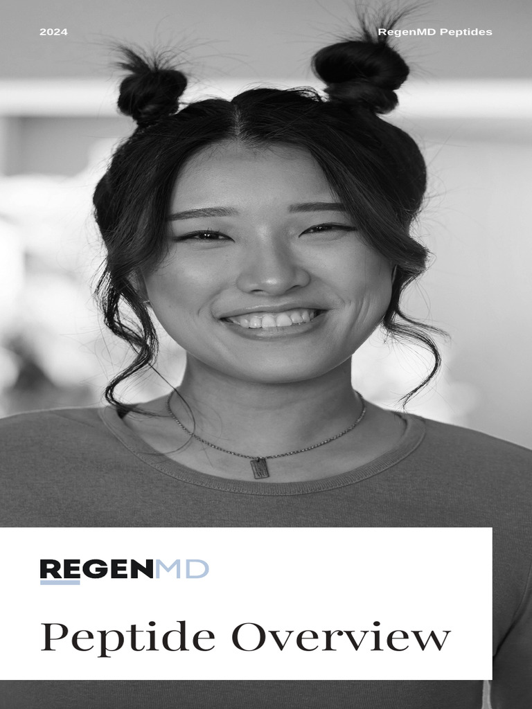 Digital - RegenMD Peptide Overview - Order Preview | PDF | Sleep ...