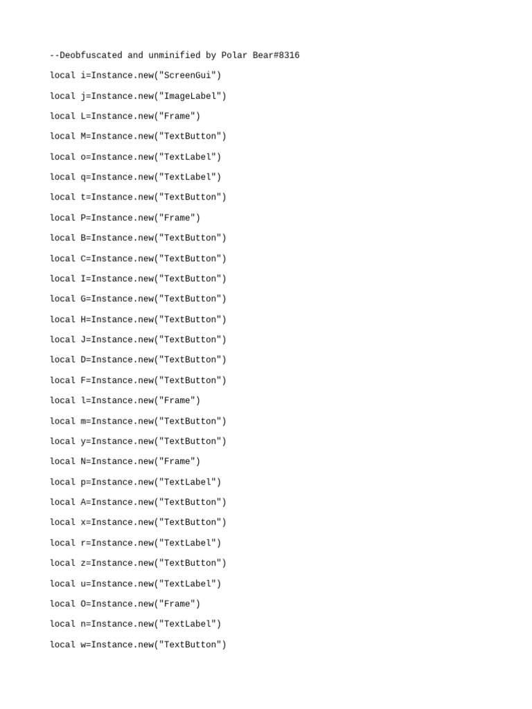 Booga Booga Polar Bear GUI | PDF