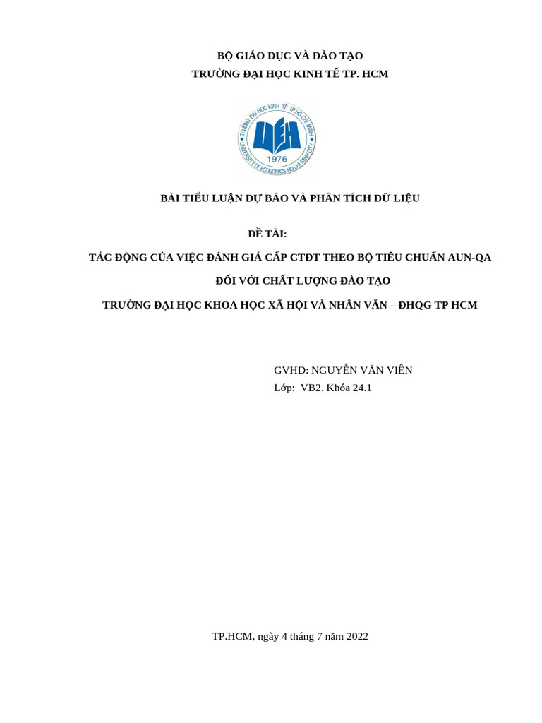 DBTK_Toi-thu-6_nhom-2_bai-luan-Final | PDF