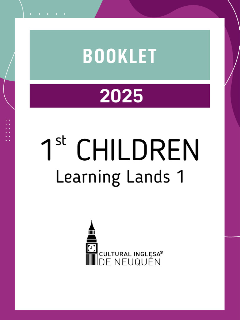 Booklets 1st Children 2025 | PDF