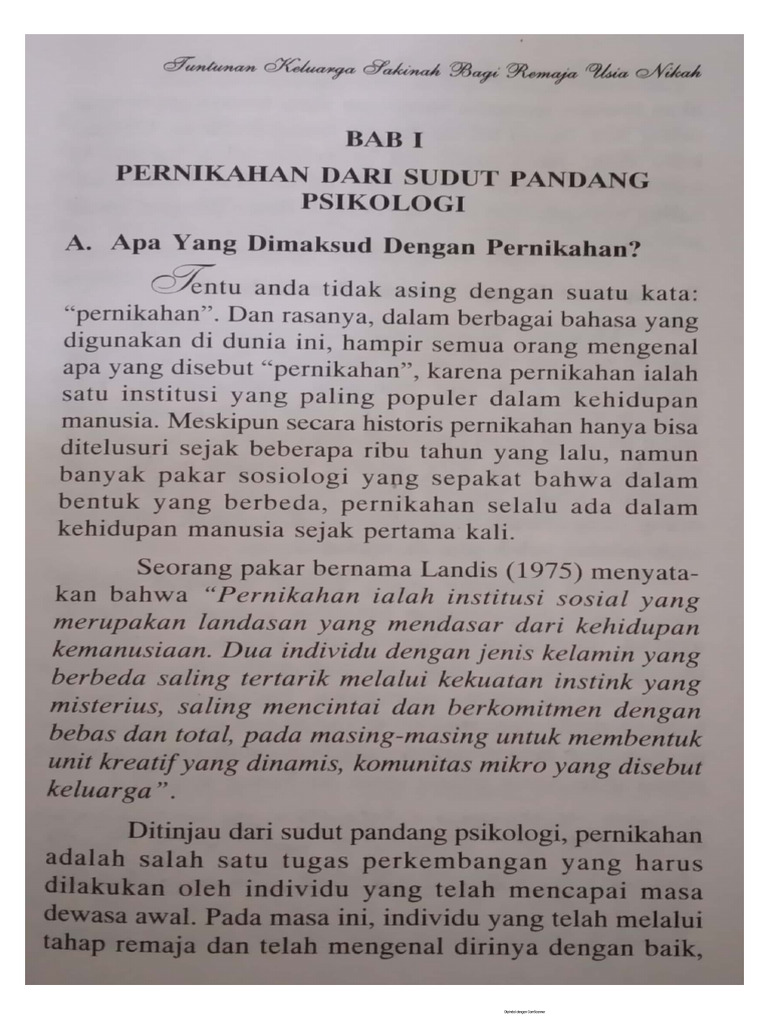nikah dalam pandangan psiko | PDF