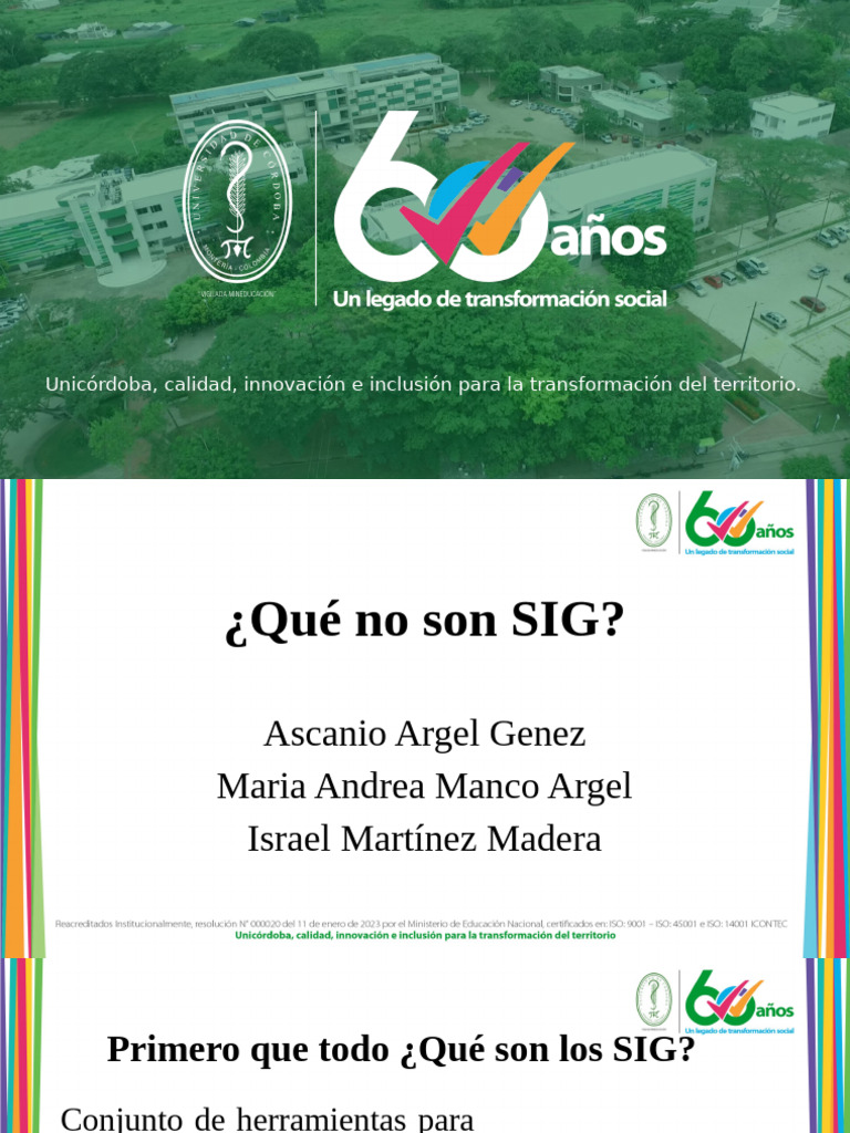 Grupo 1. Qué No Son Sig | PDF | Sistema de información geográfica | Datos