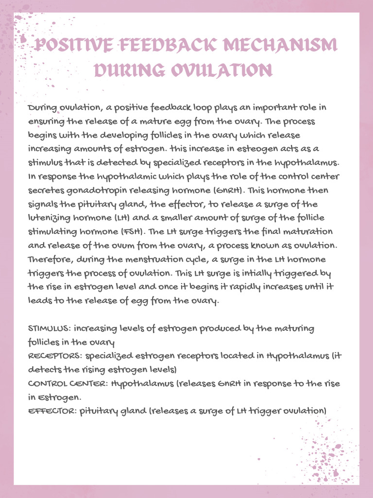 Positive Feedback | PDF