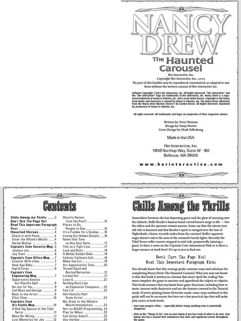 The Haunted Carousel | PDF